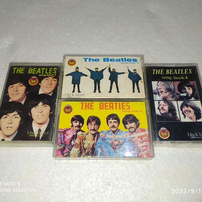 Jual 1 Set Kaset Pita : THE BEATLES - SONG BOOK 1, 2, 3 & 4 (4 Kaset). - Kab. Temanggung - Musik ...