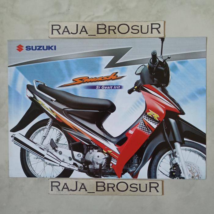Jual Poster brosur katalog flyer Suzuki Smash 110R/Smash 110 R 2006 ...
