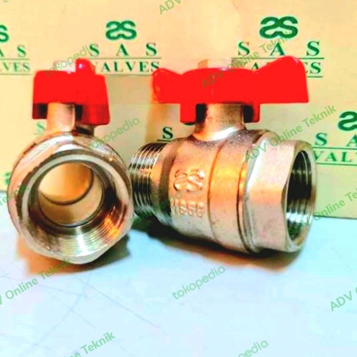 Jual ball valve 3/4 inch male x female - Jakarta Barat - adv online teknik | Tokopedia