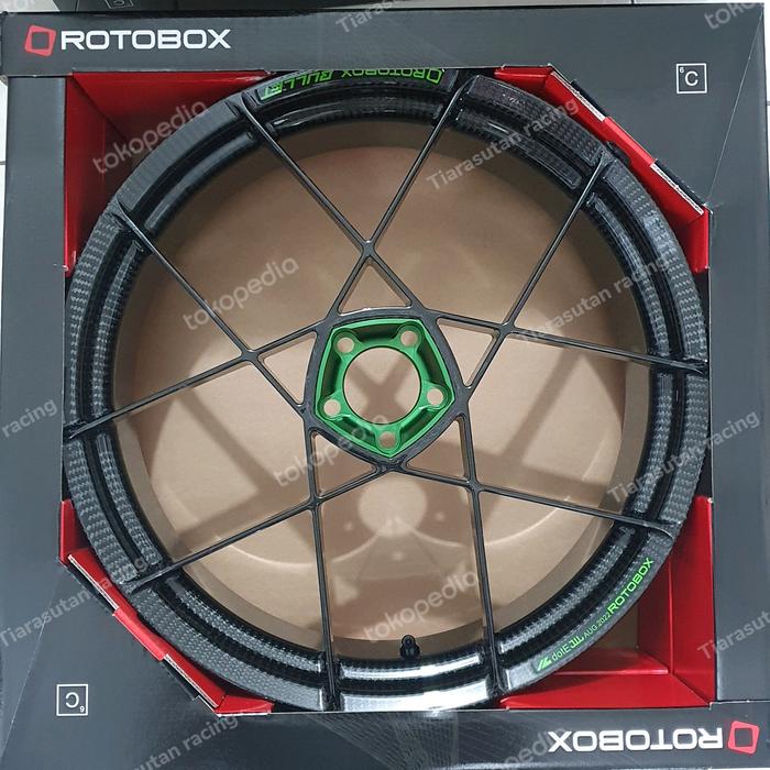 Jual ROTOBOX BULLET Carbon fiber front wheels for Kawasaki H2/H2R/SX ...