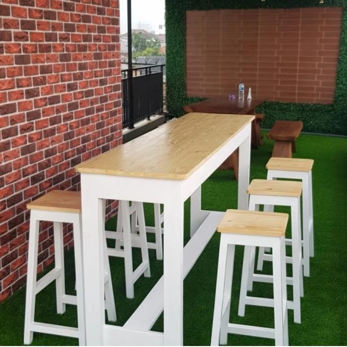 Jual meja bar /meja bar cafe kayu jati belanda - Kota Tangerang - UD ...