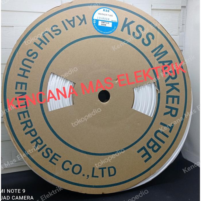 Jual KSS Marker Tube Putih 4mm MARKER TUBE LABEL - Jakarta Pusat ...