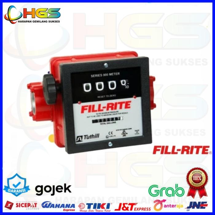 Jual Flow meter Fill Rite Series 900 4 Digit Original USA 1,5 inch ...