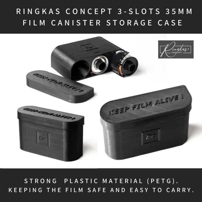 Promo RINGKAS CONCEPT 35MM FILM ROLL CANISTER STORAGE CASE KEEP FILM ...
