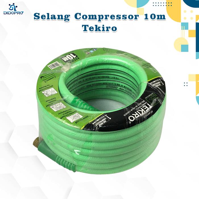 Jual TEKIRO Selang Compressor 10m (8.5 x 14 mm) Selang Angin kompresor ...