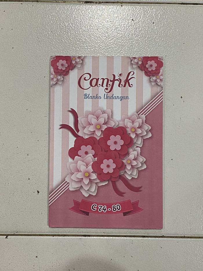 Jual Album Undangan Pernikahan Merk CANTIK Seri 74-80 - Kota Pasuruan ...