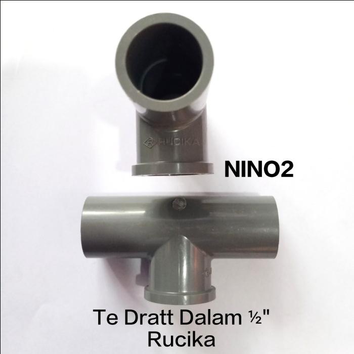 Jual RUCIKA Tee Sok Drat Dalam 1/2 inch / Sambungan T Drat Dalam ...