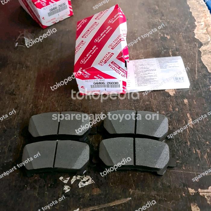 Jual Kampas Rem Belakang Hiace Premio 04466-26030 Original - Jakarta ...