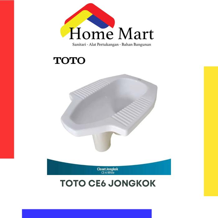 Jual TOTO Kloset Jongkok Lantai Atas CE6 White - Jakarta Timur - Home ...