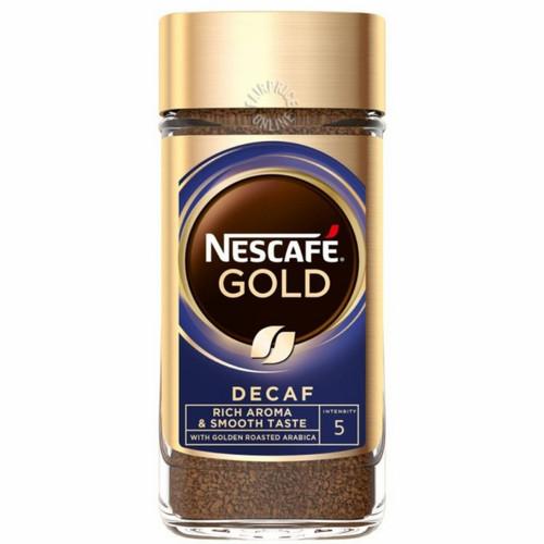 Jual Nescafe Gold Decaf Rich Aroma & Smooth Taste Biji Kopi Asli 200Gr ...