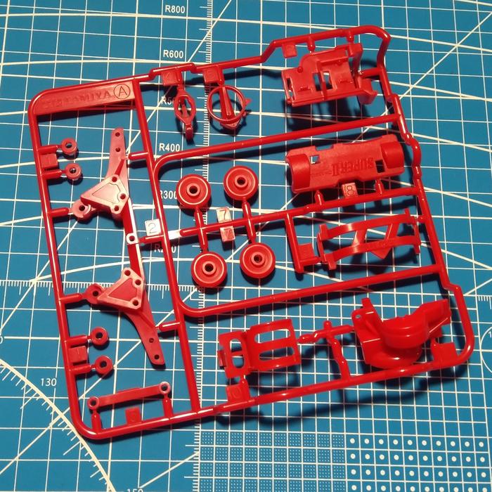 Jual tamiya - gearbox chassis super 2 , s 2 , s2 (original tamiya ...