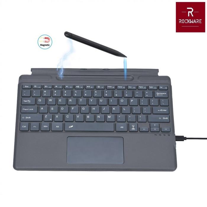 Jual ROCKWARE RW-2089D - Bluetooth Keyboard for Surface Pro 8 - X ...