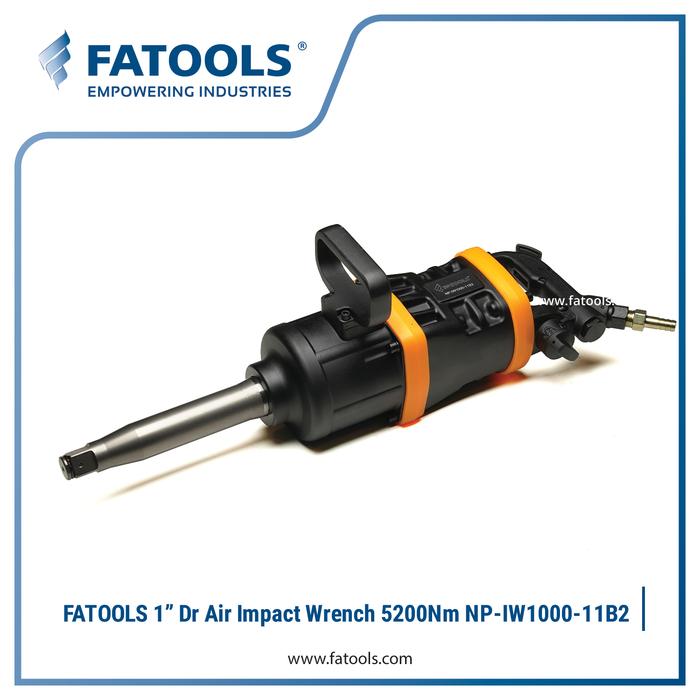 Jual FATOOLS NP-IW1000 1" Dr Air Impact Wrench 5200Nm Bor Angin Sock ...