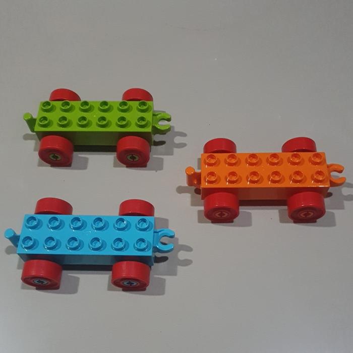 Jual lego duplo train special colour lego train duplo balok beroda ...