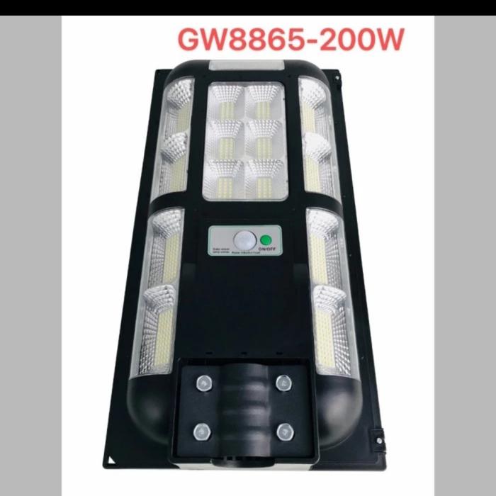 Jual lampu jalan solar sel 200w lampu pju panel surya 200 watt outdoor ...