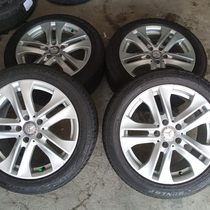 Jual velg bekas standar mobil mercy R17 plus ban 215/50 - Kota Depok ...