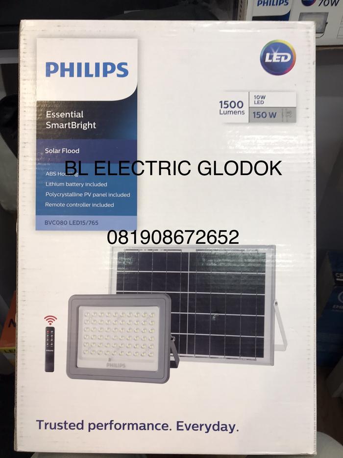 Jual PHILIPS BVC080 Solar Flood Light 10W Lampu Sorot Surya LED 1500lm - Jakarta Barat - BL ...