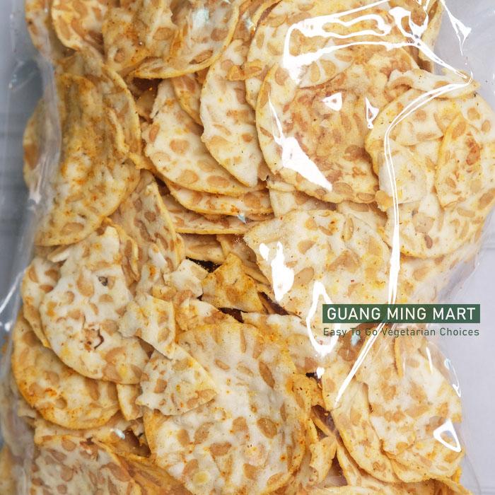 KERIPIK TEMPE GO GO VEGE / KERIPIK TEMPE VEGAN / KERIPIK TEMPE - Spicy ...