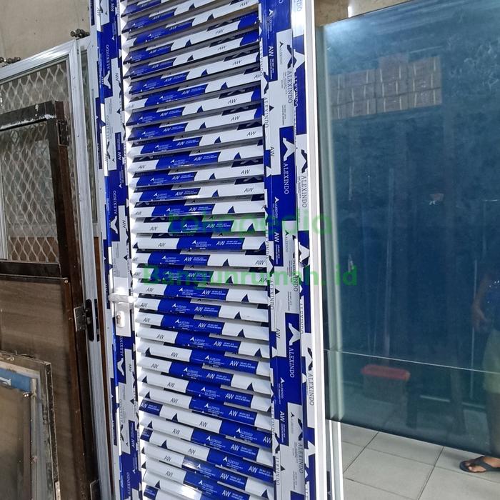 Jual PINTU ALUMINIUM FULL JALUSI (KISI KISI) - Jakarta Utara ...