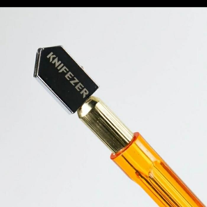 Jual alat pemotong kaca KNIFEZER glass cutter, pen potong kaca - Kota ...