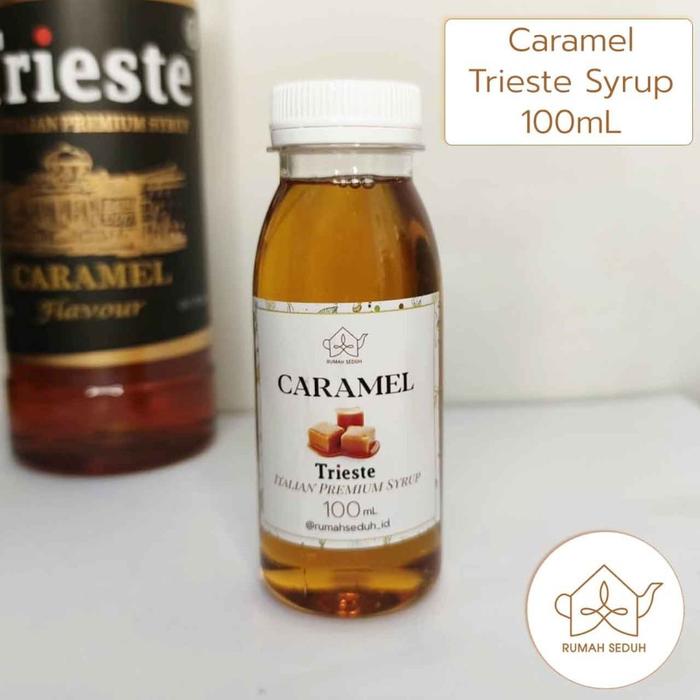 Jual Trieste Sirup Kopi 100mL Coffee Syrup Caramel Vanila Rum Hazelnut ...