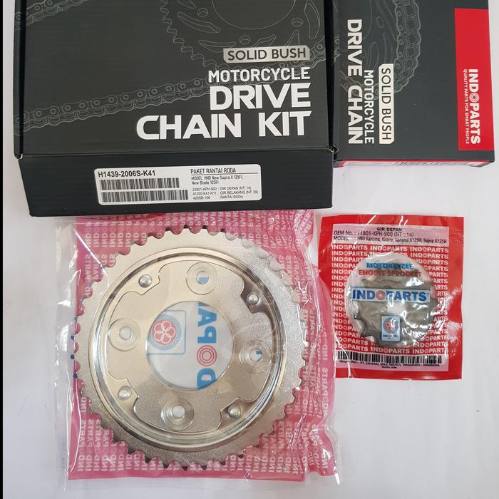 Jual GEAR SET HONDA SUPRA X 125 FI / BLADE 125 FI / H1439-2006S-K41 ...