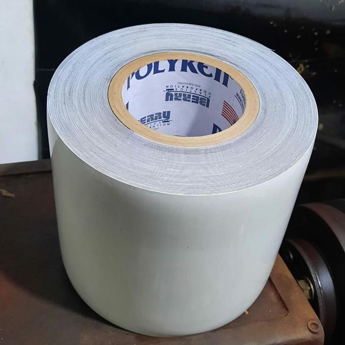 Jual polyken tape (putih) 6" x 100 ft-isolasi pipa gas,minyak dan ...
