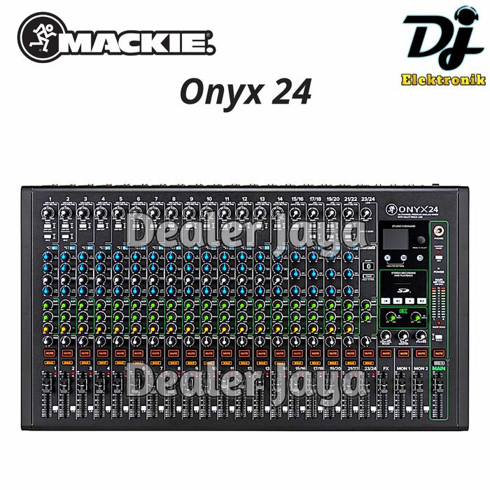 Jual Mixer Analog Mackie ONYX 24 / ONYX24 - 24 channel - Kota Malang ...
