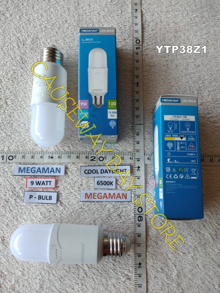 Jual LAMPU LED MEGAMAN 9W (CAHAYA PUTIH ) YTP38Z1 - Kab. Sidoarjo - CAUSEWAY BAY STORE | Tokopedia