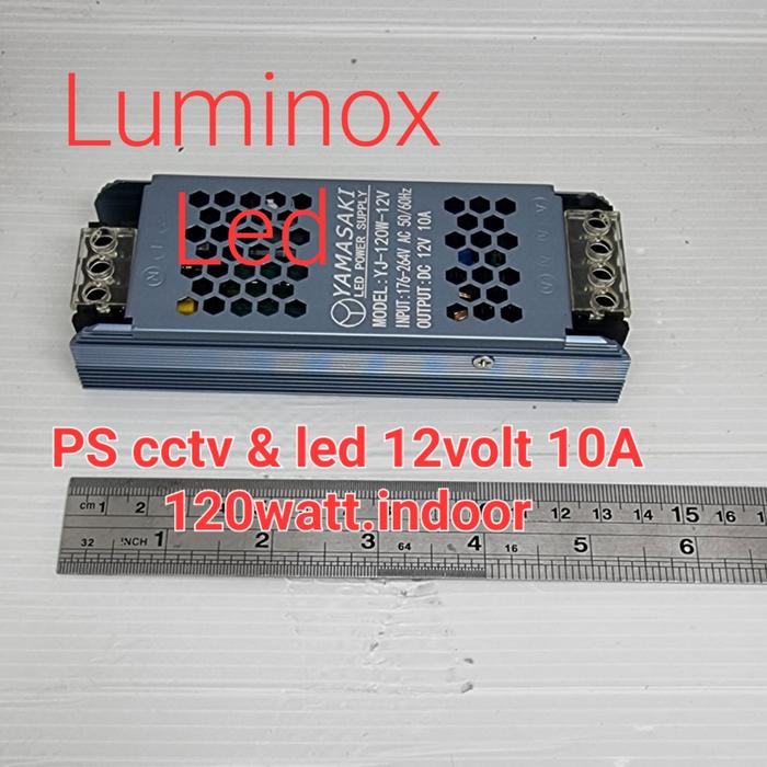 Jual trafo yamasaki 10a 12volt 120w driver ps power supply led cctv 12v 10A - Jakarta Barat ...