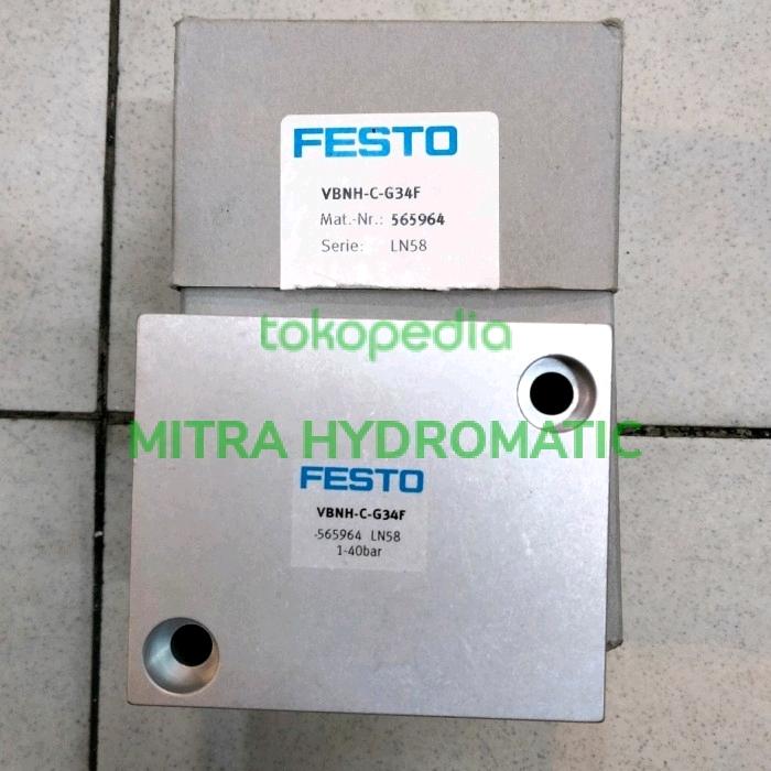 Jual FESTO VBNH-C-G34F P/N; 565964 CHECK VALVE PNEUMATIC - Jakarta ...
