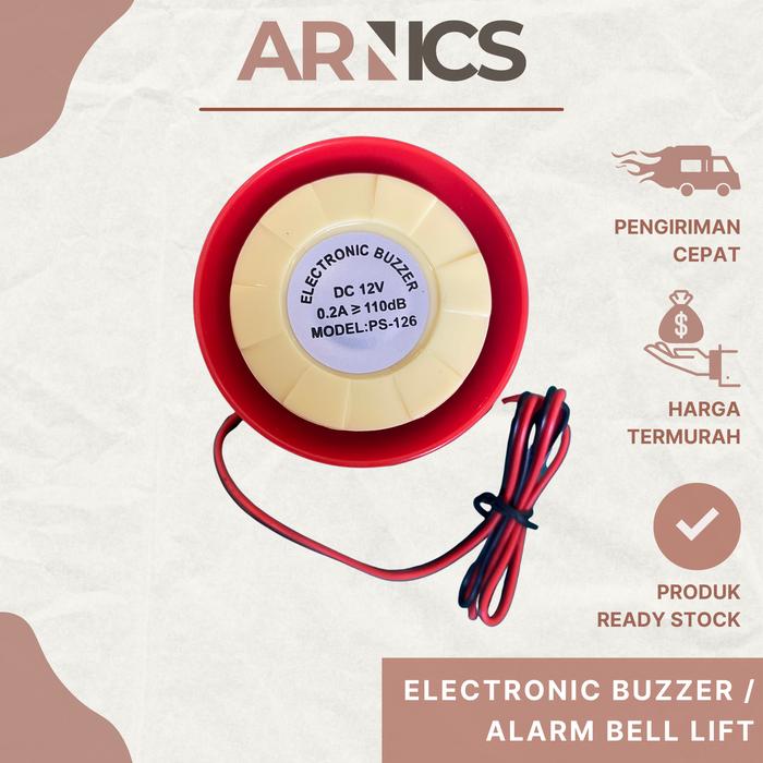 Jual Elevator Electronic Buzzer / Alarm Bell Lift PS-126 - Kota ...