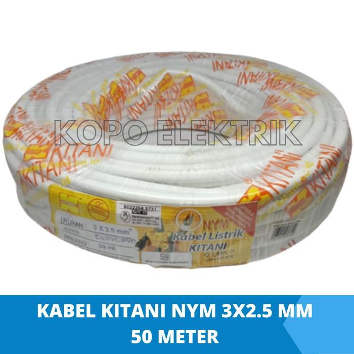 Jual Kabel Listrik Kitani NYM 3x2.5 mm 50 Meter - Kab. Bandung - Kopo ...