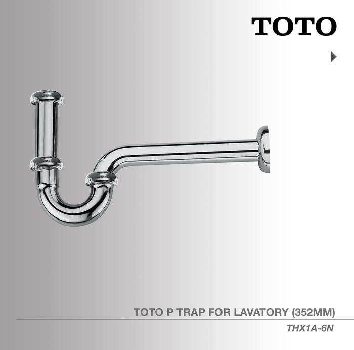 Promo TOTO P-Trap for 1 1/4" Pop Up Waste Lavatory Faucet / P-Trap THX1A-6N - Kota Tangerang ...