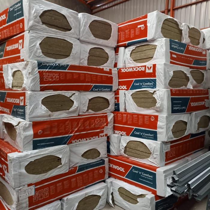 Jual Rockwool Peredam Suara Rockwool Density 100kg/m3 Di Seller Rukia ...
