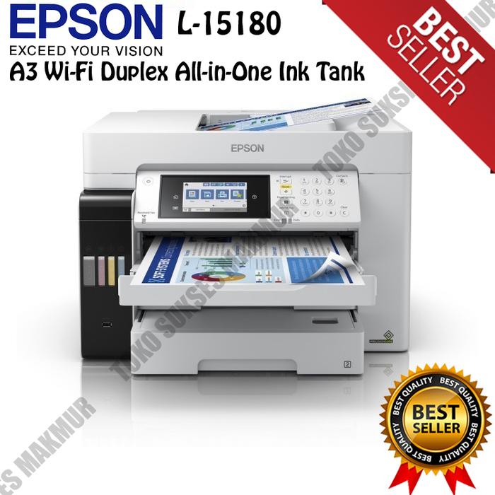 Jual Printer Epson L15180 A3 Colour Wi-Fi Duplex All-in-One Ink Tank ...