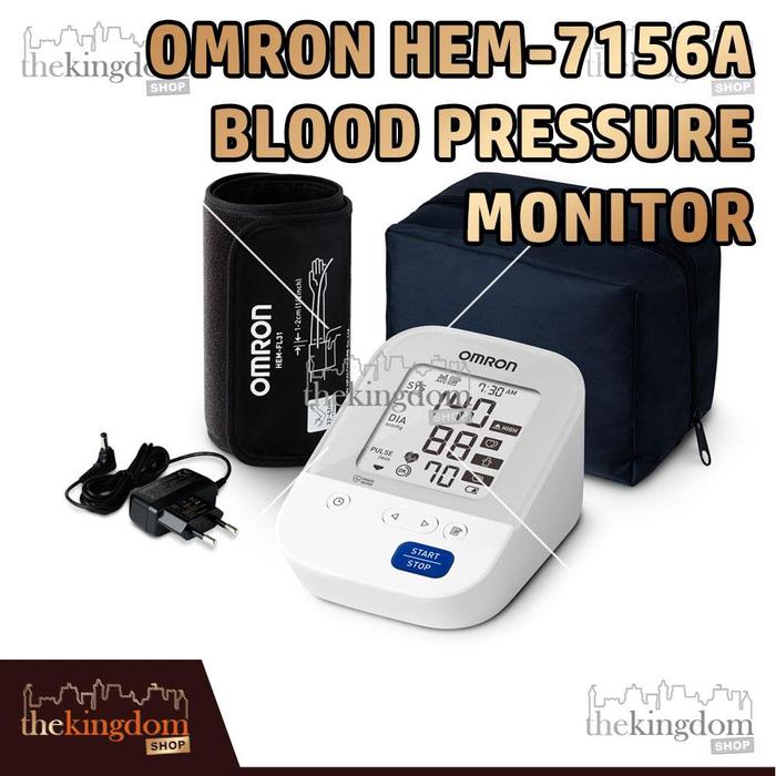 Promo Omron HEM-7156T 7156 Blood Pressure Monitor Tensi Tensimeter ...