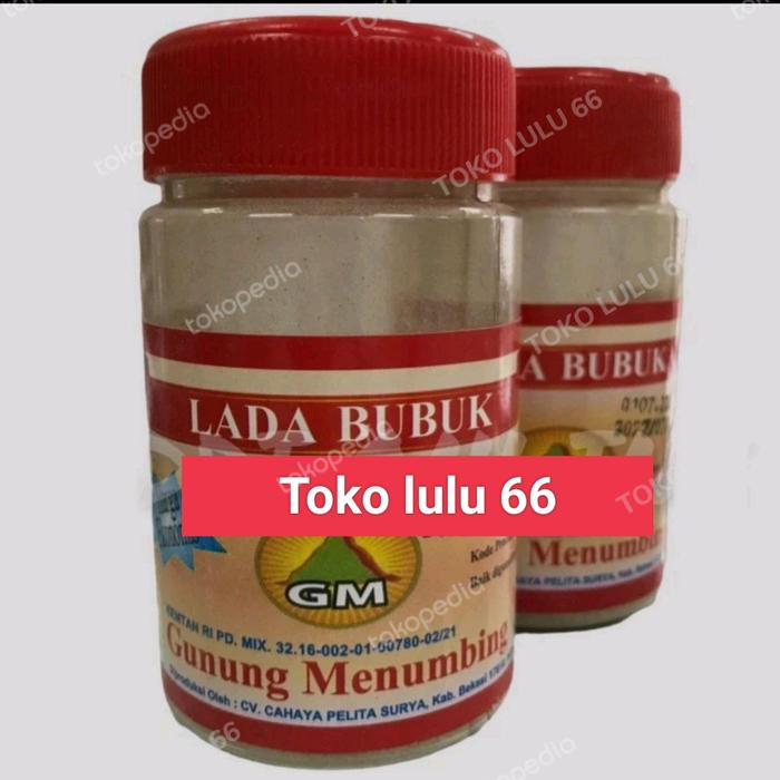 Jual lada bubuk bangka Cap GM - Jakarta Barat - TOKO LULU 66 | Tokopedia