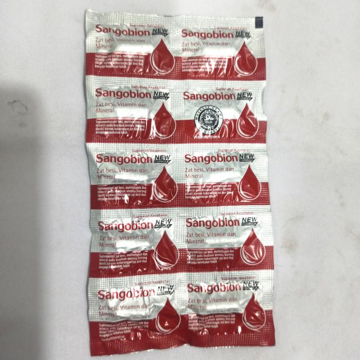Jual Multivitamin Penambah Darah Sangobion isi 10 tab - Kab. Bekasi ...