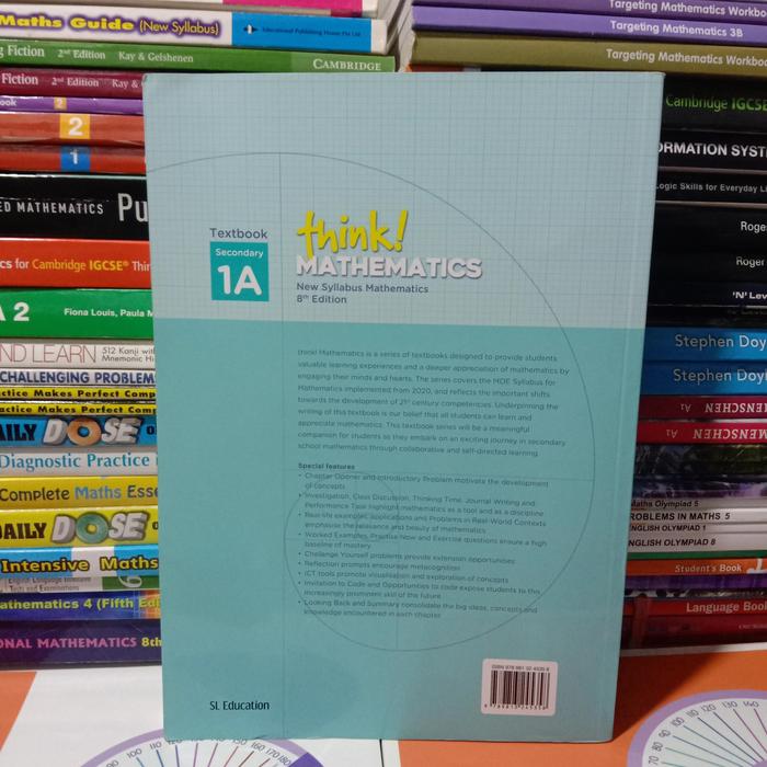 Jual Buku Original Think! Mathematics Textbook Secondary 1a ( 8th ... Jual Buku Original Think! Mathematics Textbook Secondary 1a ( 8th ...