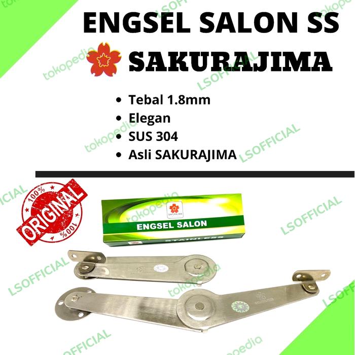 Jual Engsel salon pintu jendela Stainless 9"- SAKURAJIMA ASLI - Kota ...
