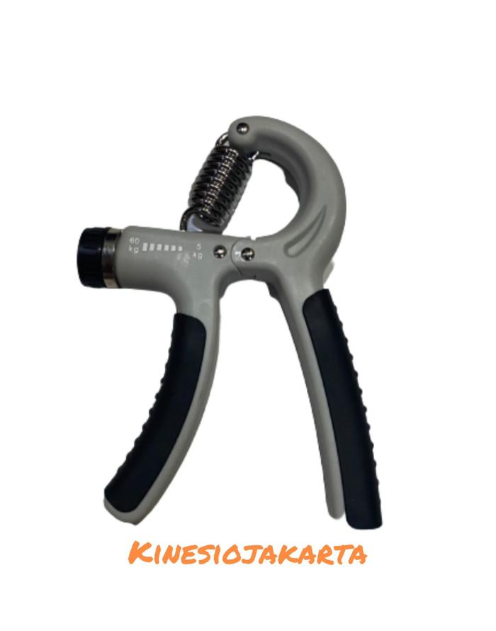 Jual HAND GRIP/HANDGRIP ADJUSTABLE 5-60 KG ALAT LATIHAN OTOT/PENGUAT ...
