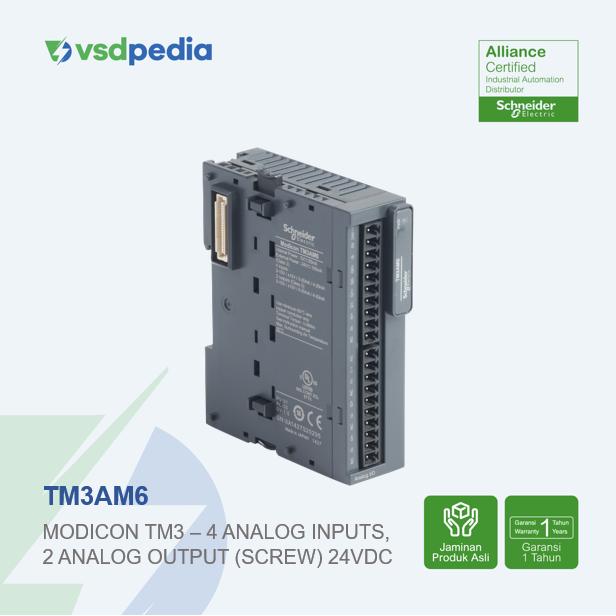 Promo SCHNEIDER Module TM3 - 4 AI 2 AO TM3AM6 Cicil 0% 3x - Jakarta ...