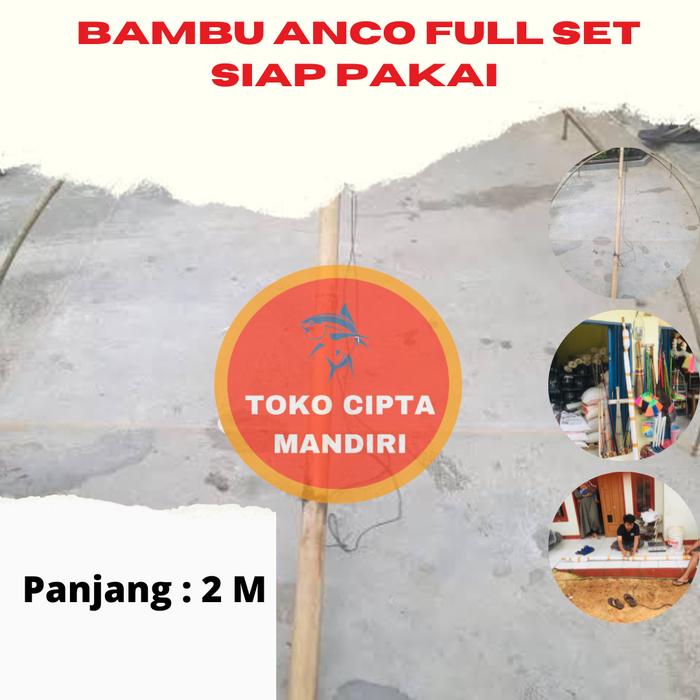 Jual Bambu anco ikan full set sirib ikan anco udang full set - Kab ...