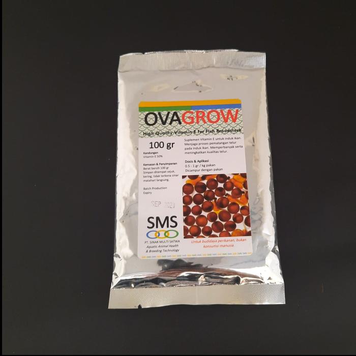 Jual OVAGROW VITAMIN E PENYUBUR TELUR & SPERMA PADA IKAN PEMATANG 100 ...