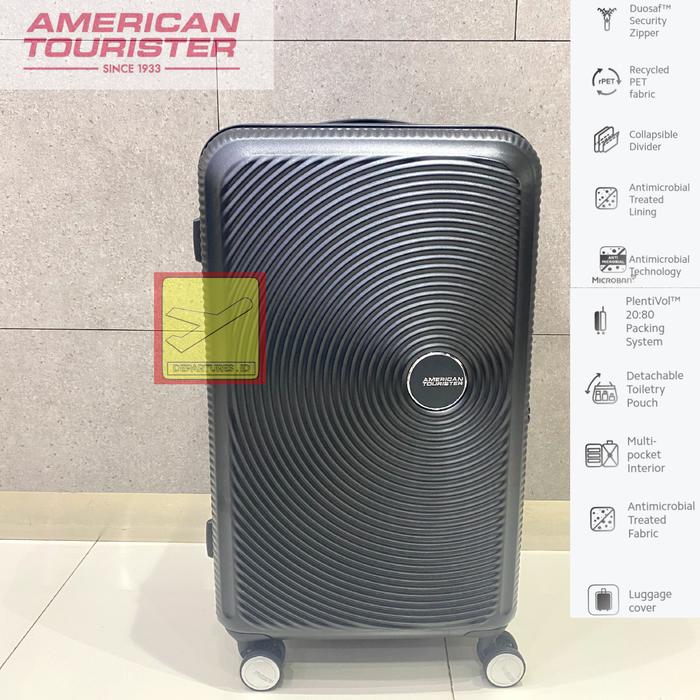 Jual Koper American Tourister Curio Rolling Trunk 27 inch Free Cover ...