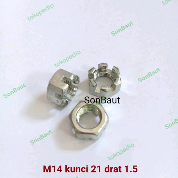 Jual Mur Benteng M14 / Mur Mahkota 14mm kunci 21 - Jakarta Utara - Son ...