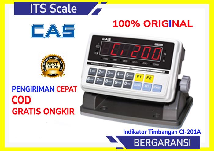 Jual Indikator Timbangan CAS CI-201A / Indikator Timbangan Industri ...