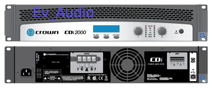 Jual Power Amplifier Crown CDI 2000 / CDI-2000 / CDI2000 Original 2 ...