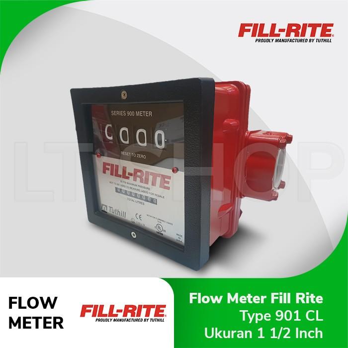 Jual Flow Meter Fill Rite 1.5 inch Type 901 CL + Kalibrasi - Tanpa ...